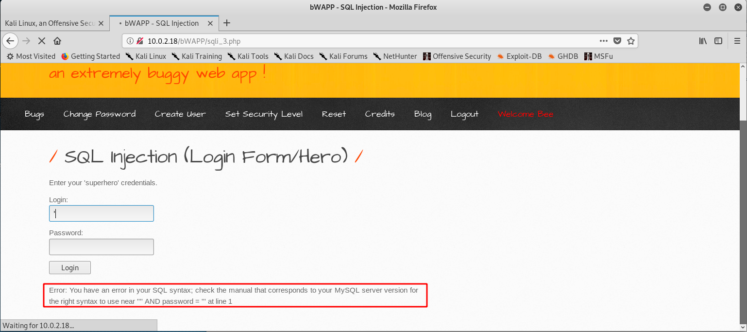 #17 Уязвимость SQL Injection (Login Form/Hero). - Этичный хакинг с ...